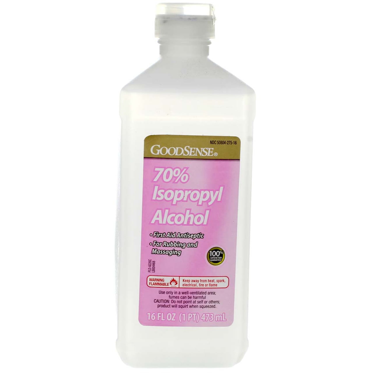 GoodSense® 70% Isopropyl Alcohol 16 oz HSA/FSA Eligible - Walmart.com