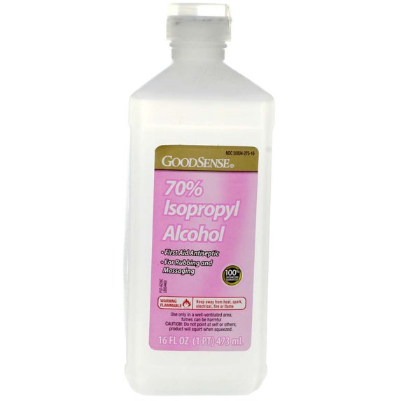 GoodSense® 70% Isopropyl Alcohol 16 oz HSA/FSA Eligible - Walmart.com