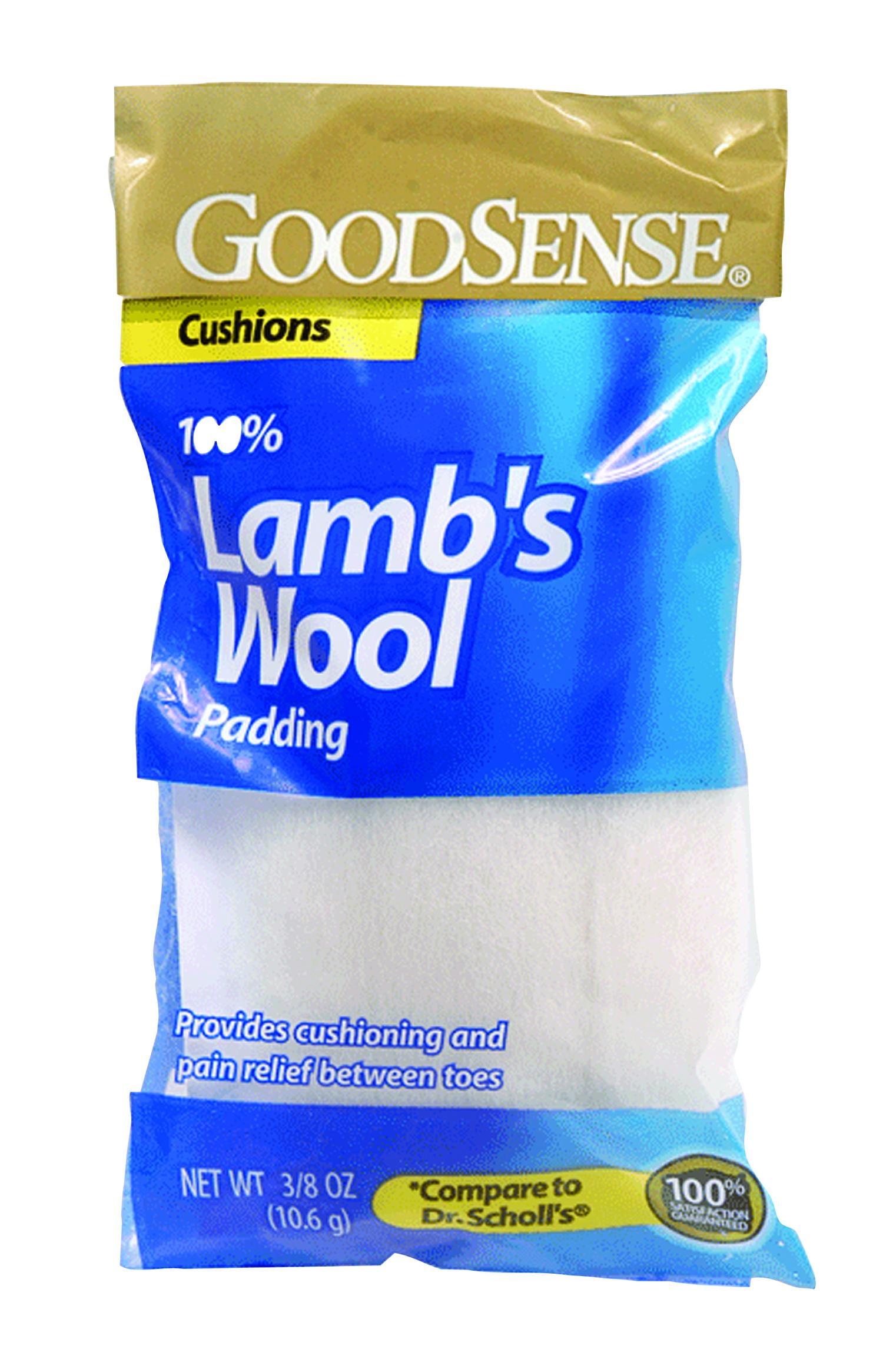 GoodSense Lamb's Wool Padding, 0.375 oz HSA/FSA Eligible - Walmart.com