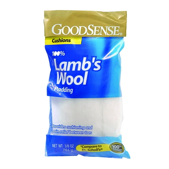 GoodSense Lamb's Wool Padding, 0.375 oz HSA/FSA Eligible - Walmart.com