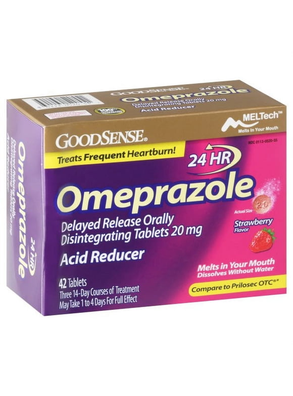Omeprazole in Antacids and Heartburn Relief - Walmart.com