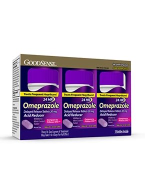 Omeprazole in Antacids and Heartburn Relief - Walmart.com