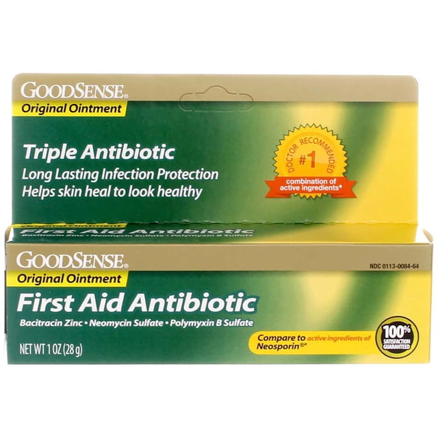 GoodSense Triple Antibiotic Ointment, 1 oz - Walmart Business Supplies