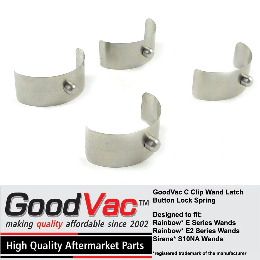 GoodVac C Clip Push Button Wand Latch Spring Lock Button for Rainbow E ...