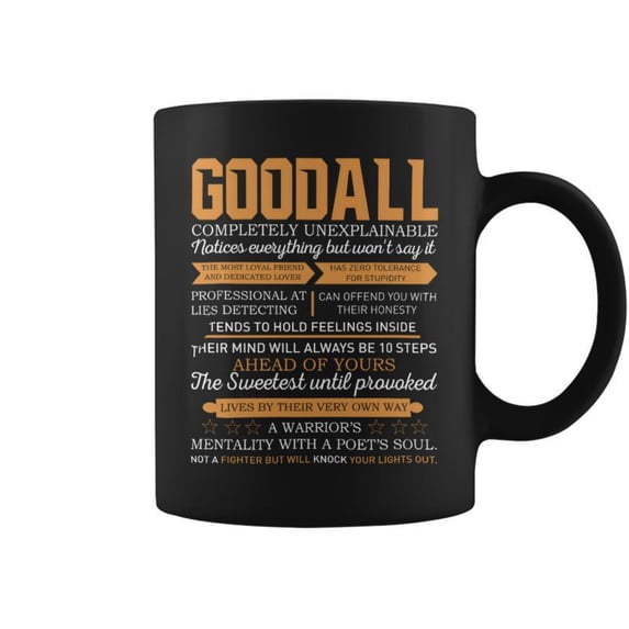 Goodall Completely Unexplainable Notices Everything But WonT Say It ...