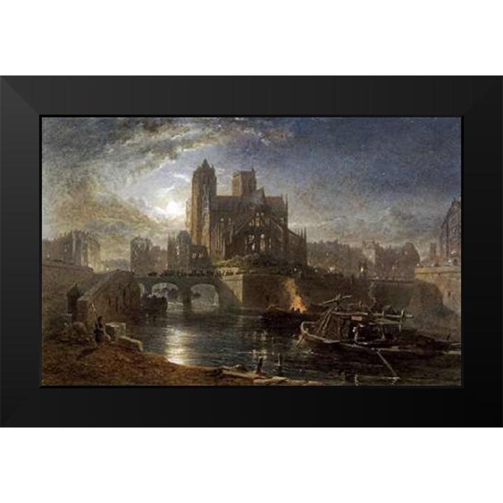Goodall, Edward Angelo 24x17 Black Modern Framed Museum Art Print ...