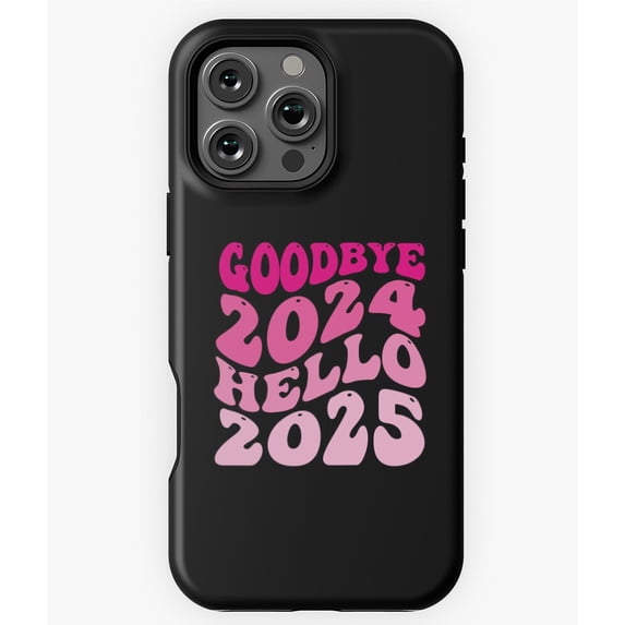 Goodbye 2025 Hello 2026 Party Gift Phone Case for iPhone 16 15 14 13 12 ...