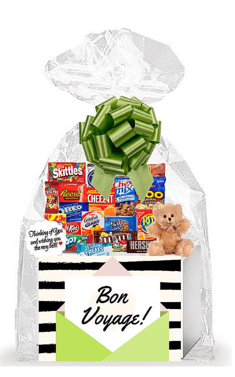 Goodbye Bon Voyage Thinking of You Cookies, Candy & More Care Package ...