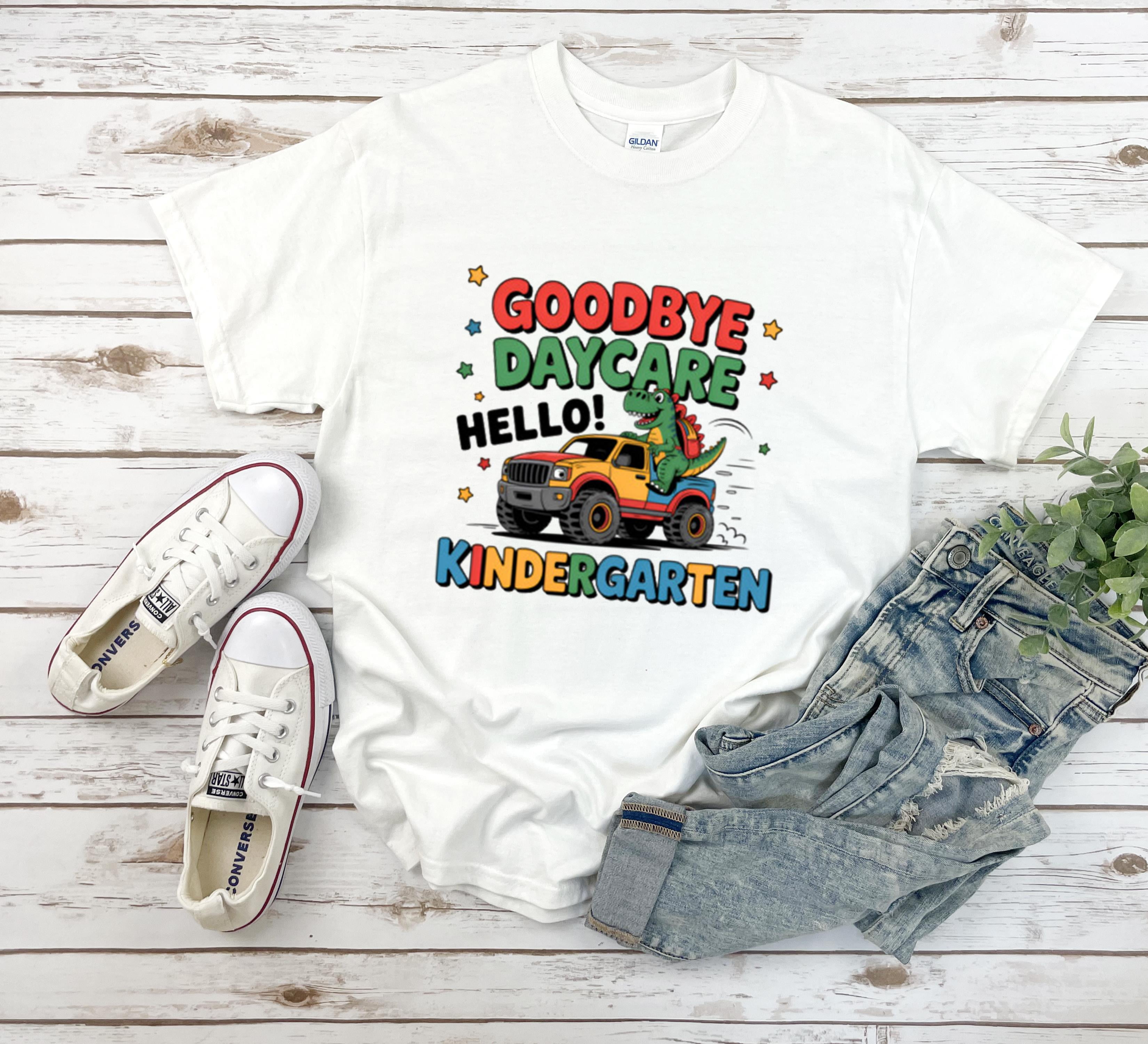 Goodbye First Grade Hello Second Grade Funny Monster Truck Unisex T ...