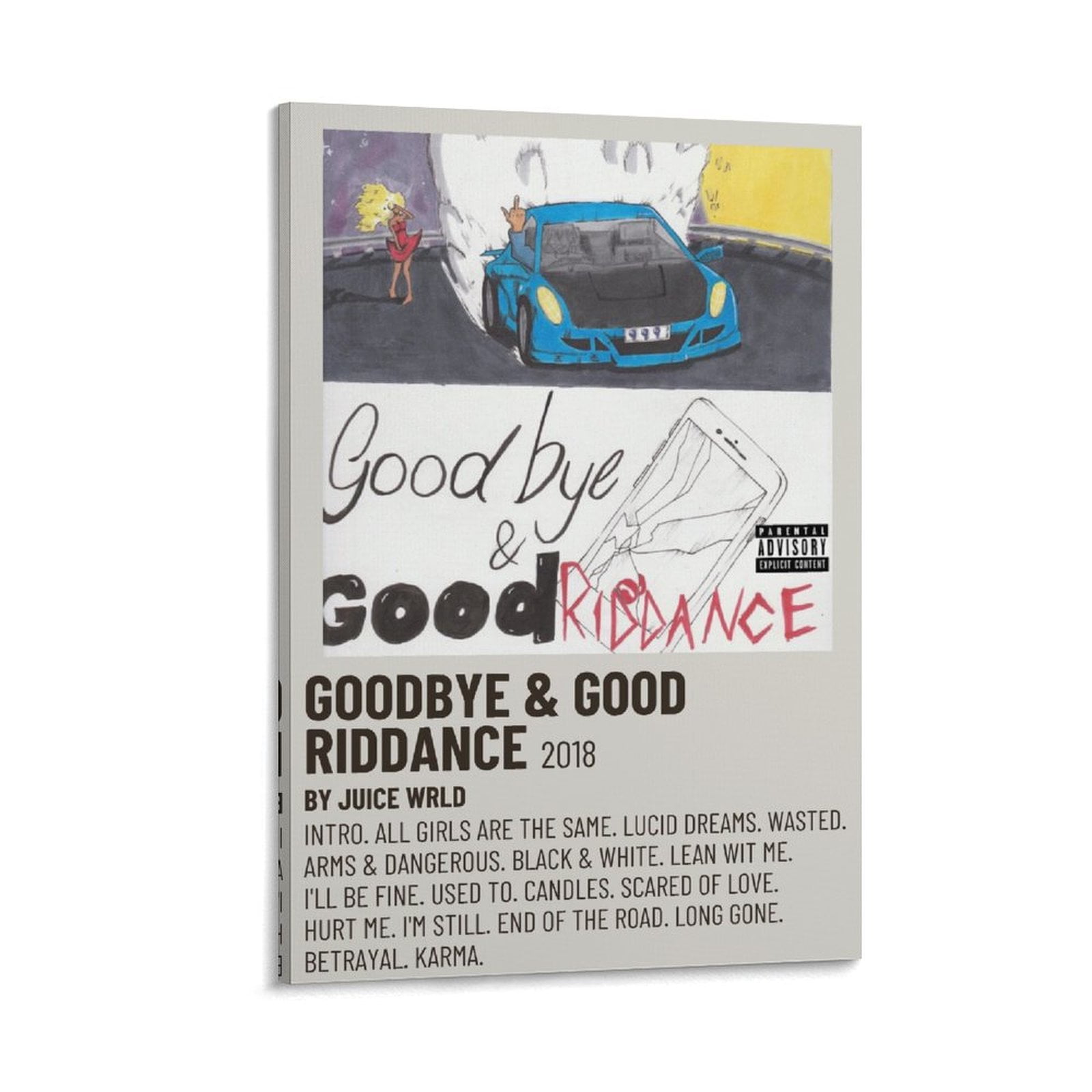 Goodbye & Good Riddance Album Cover Poster Posters Wall Art Painting ...