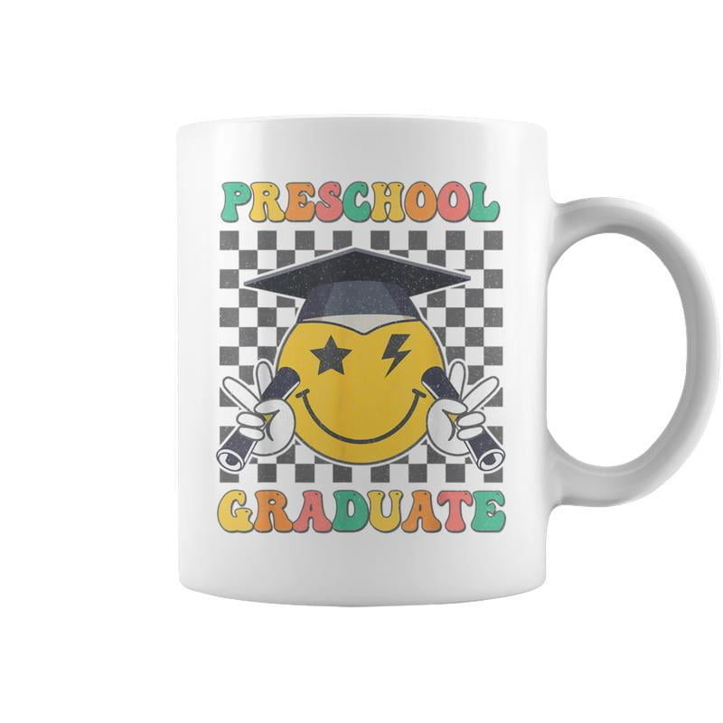 Goodbye Preschool Hello Kindergarten Preschool Graduation Coffee Mugs ...