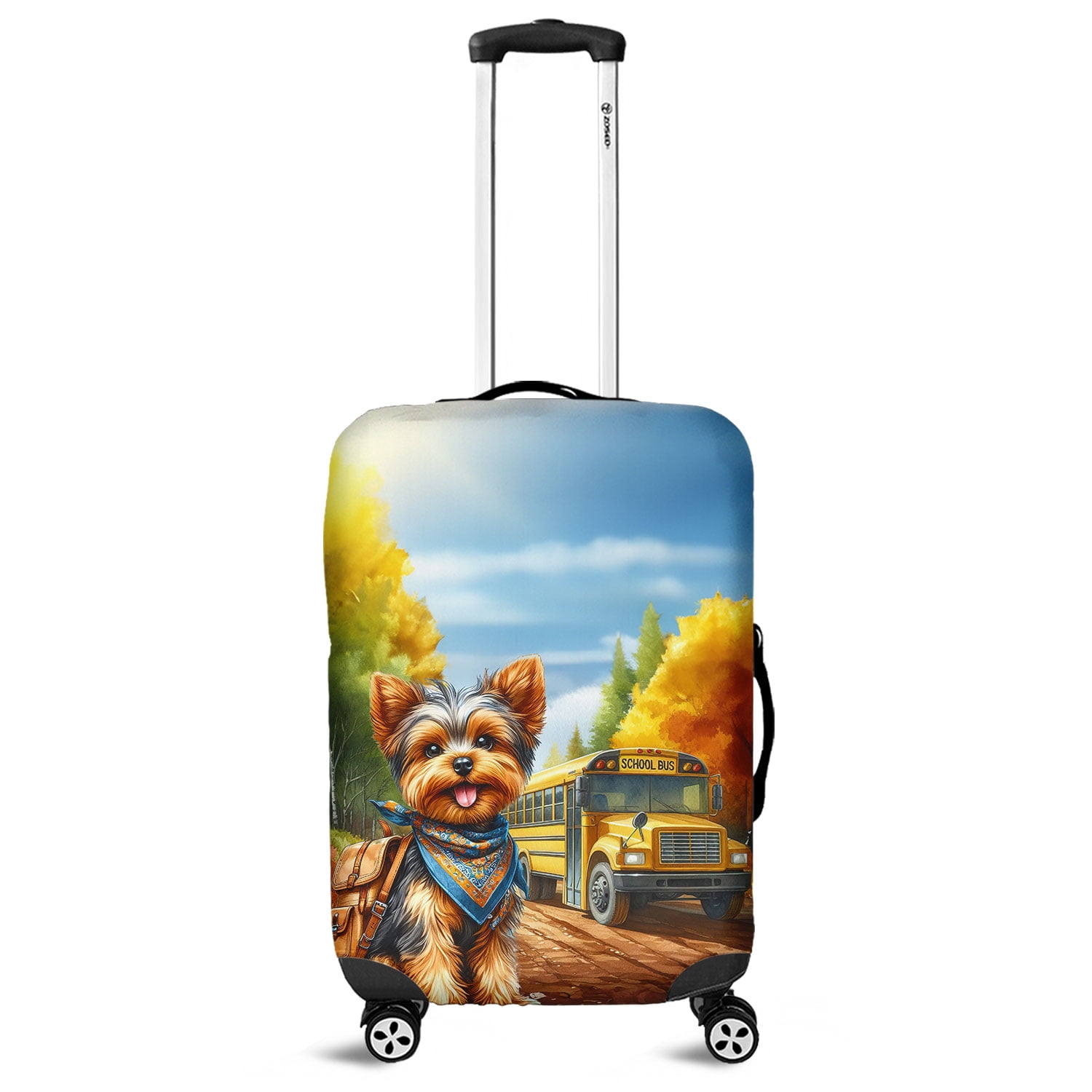 Goodbye Summer Yorkshire Terrier Hello Fall Time for School Travel ...