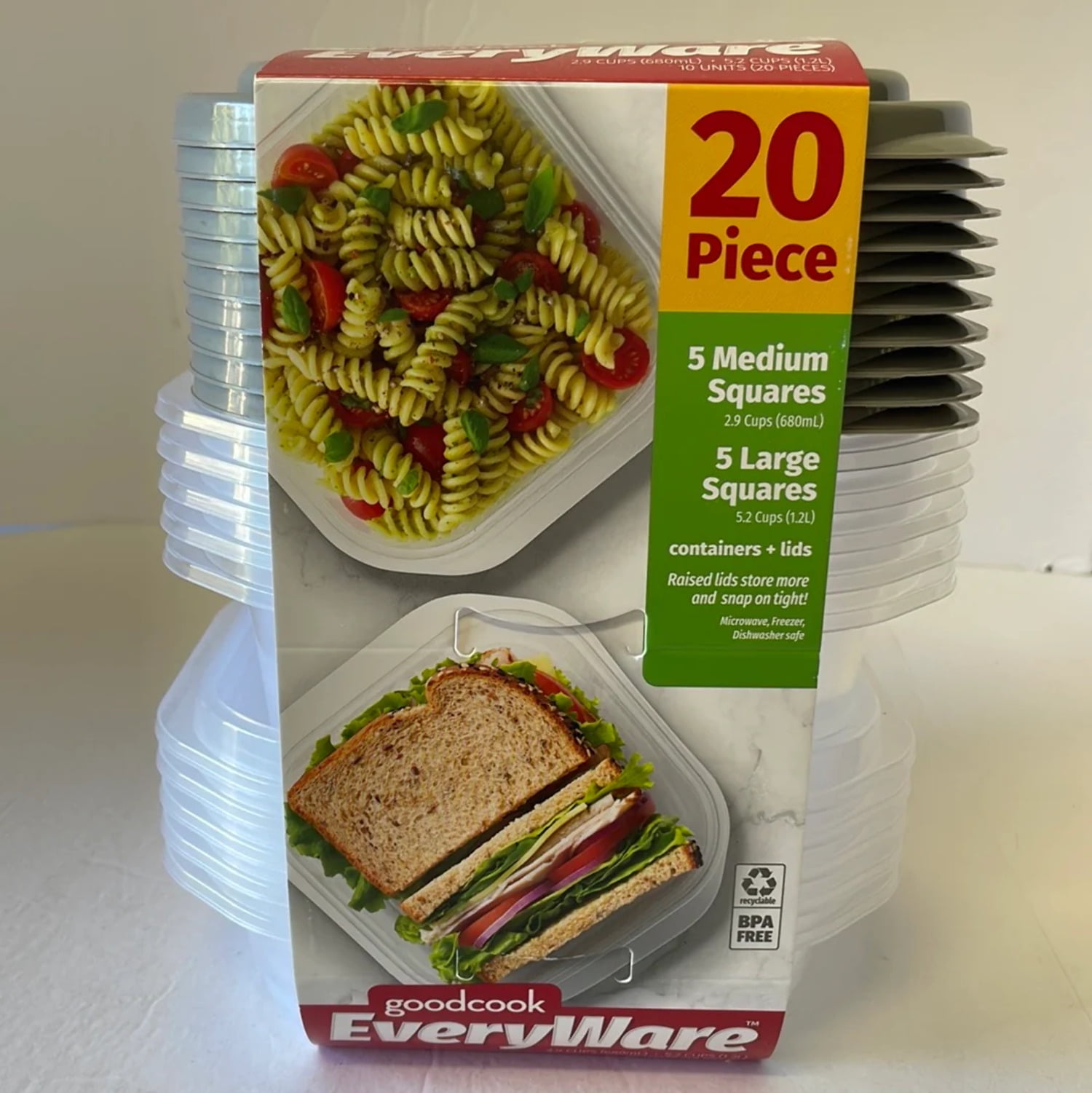 Goodcook Everyware Food Storage Containers - Walmart.com