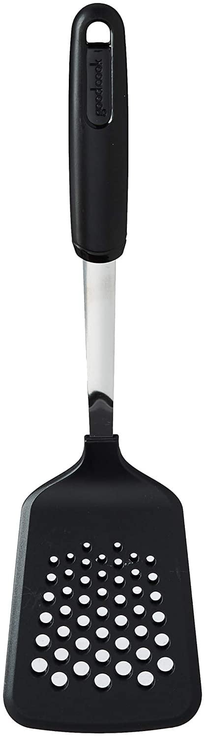 Goodcook Gourmet Stainless Steel Slotted Turner, Dishwasher Safe ...