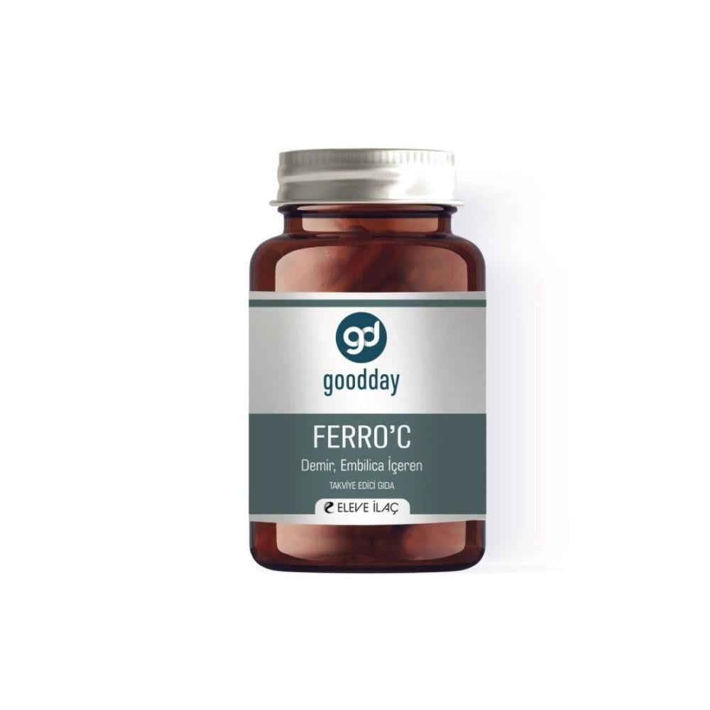 Goodday Ferro'C 60 Capsules - Walmart.com