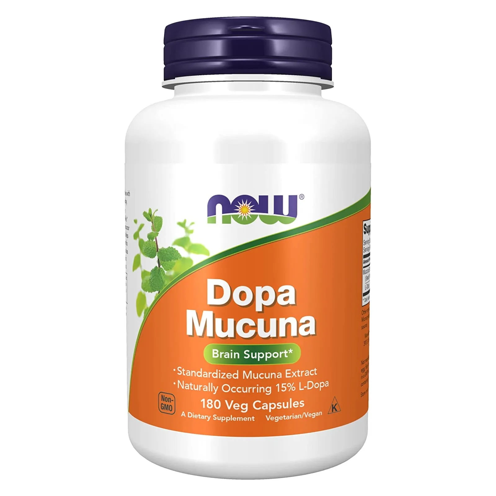 Gooddwell FOODS Dopa Mucuna - 180 Veg Capsules - Walmart.com