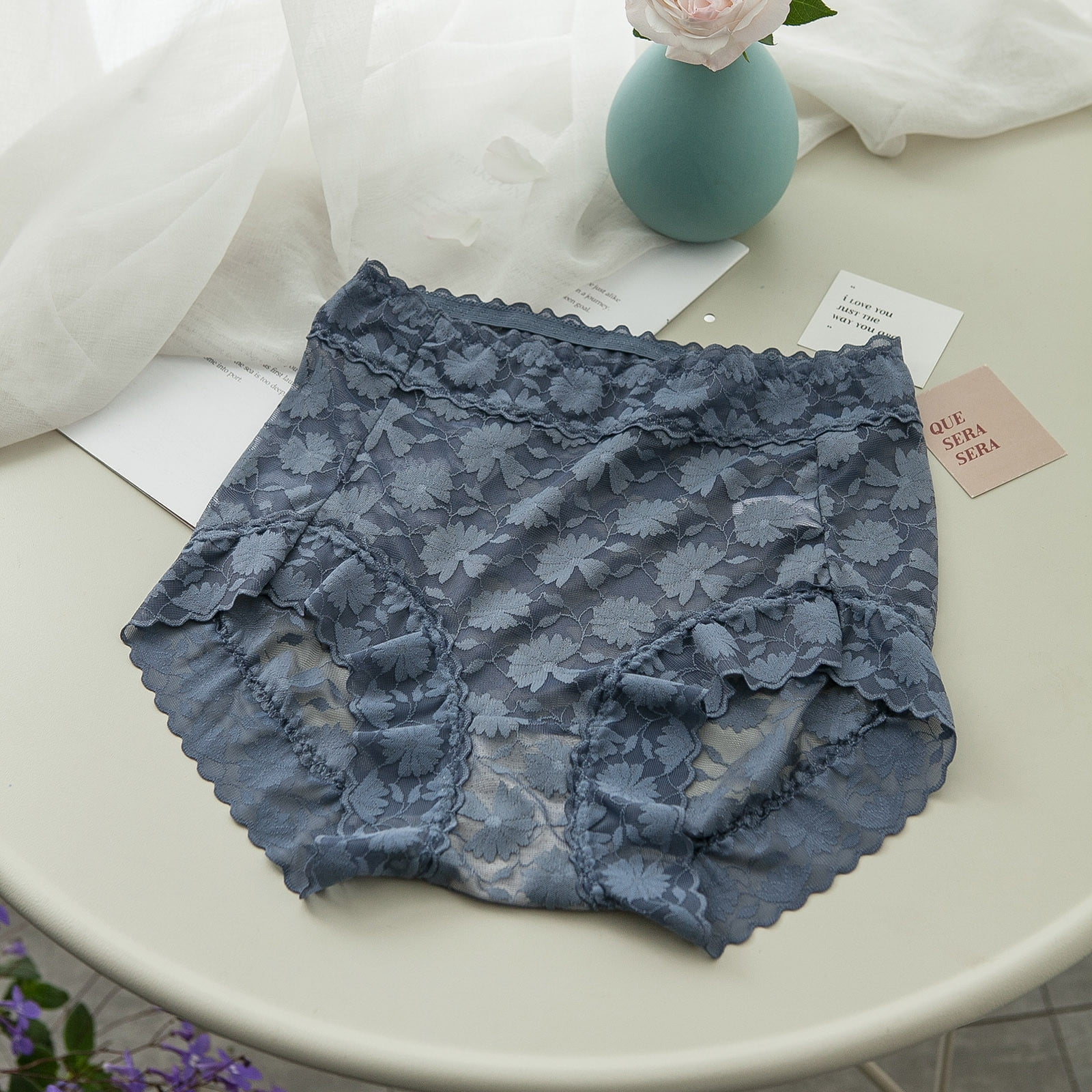 Goodeals High Rise Briefs for Women Tummy Control Undies Comfort Full ...