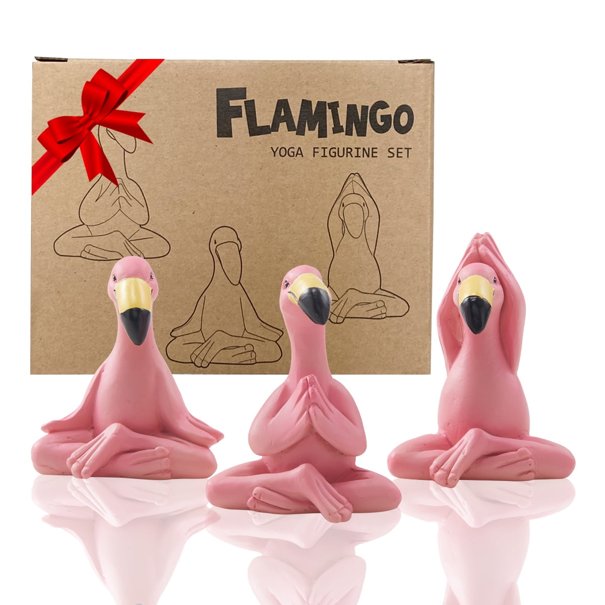Colorful Flamingo Statues for Stylish Garden and Indoor Decor