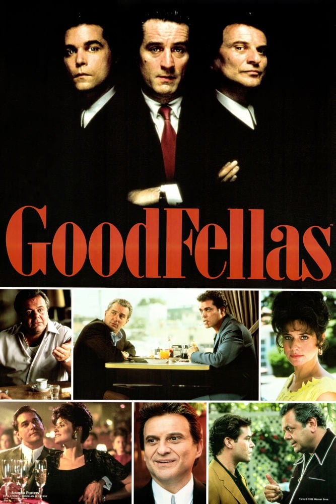 Goodfellas Movie Poster #01 11x17in Multi Color Rectangle Bad Dog ...