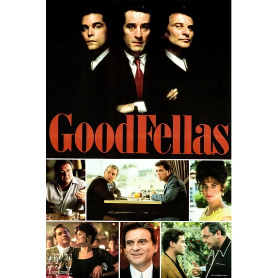Goodfellas Movie Poster #01 11x17in Multi Color Rectangle Bad Dog ...