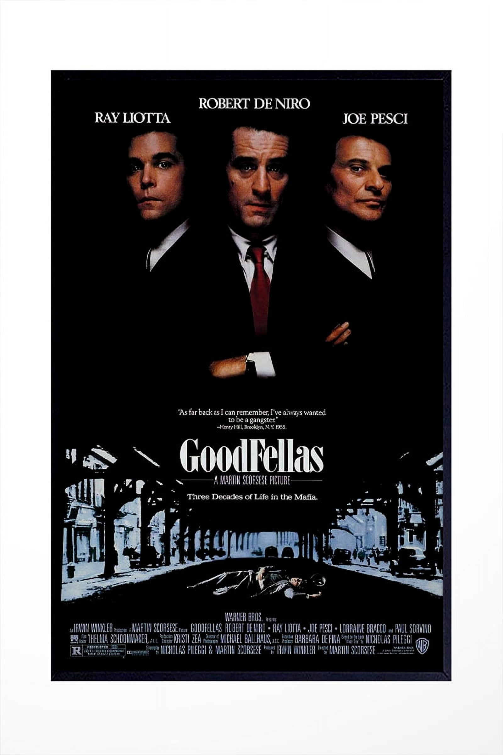 Goodfellas 12x18 inch Poster, Style A, Frameless, Featuring De Niro ...