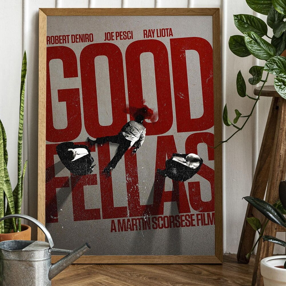 Goodfellas Movie Poster, Classic Movie Poster, Martin Scorcese, Mafia ...