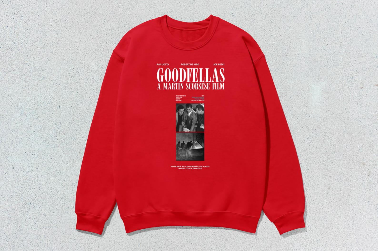 Goodfellas Movie Shirt, Retro Goodfellas Oversized Graphic Heavyweight ...