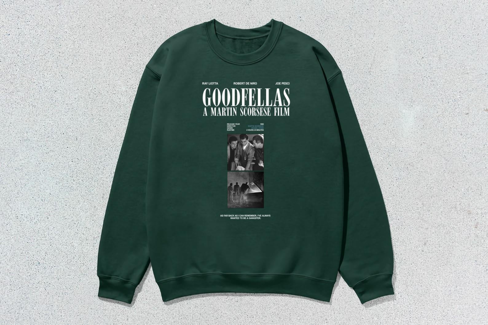 Goodfellas Movie Shirt, Retro Goodfellas Oversized Graphic Heavyweight ...