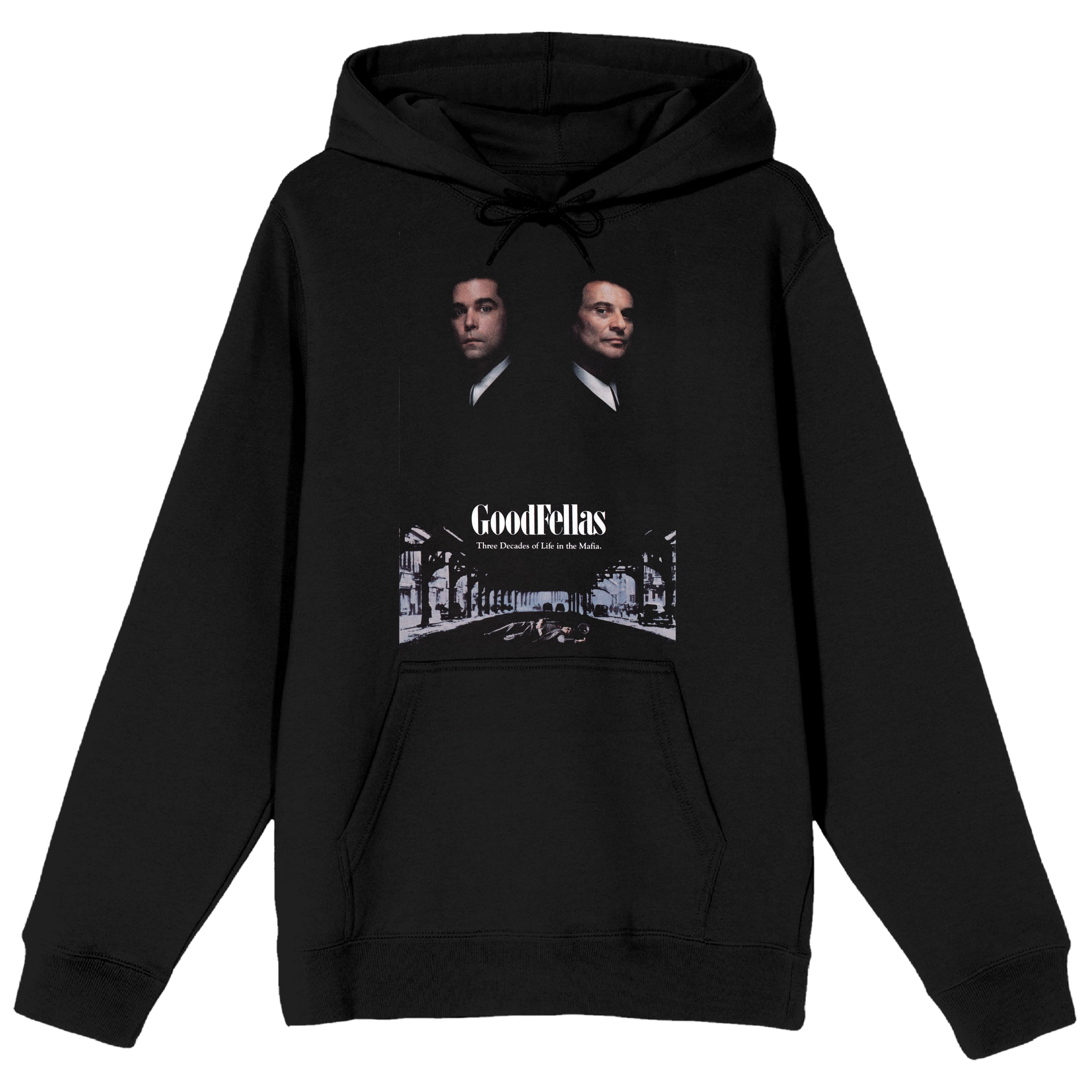 Goodfellas Poster Black Long Sleeve Hoodie-L - Walmart.com