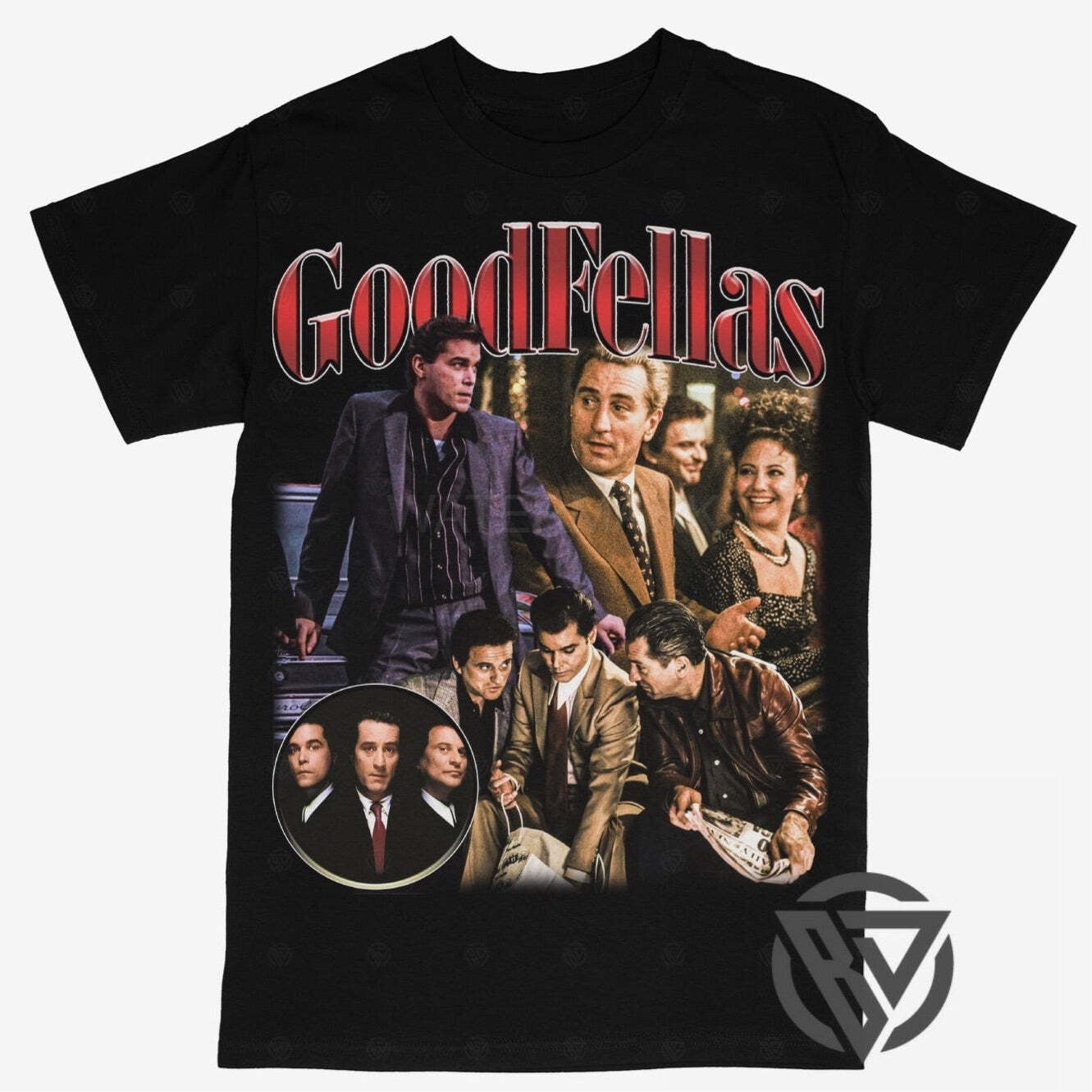 Goodfellas t-shirf Movie Rap Style - Walmart.com