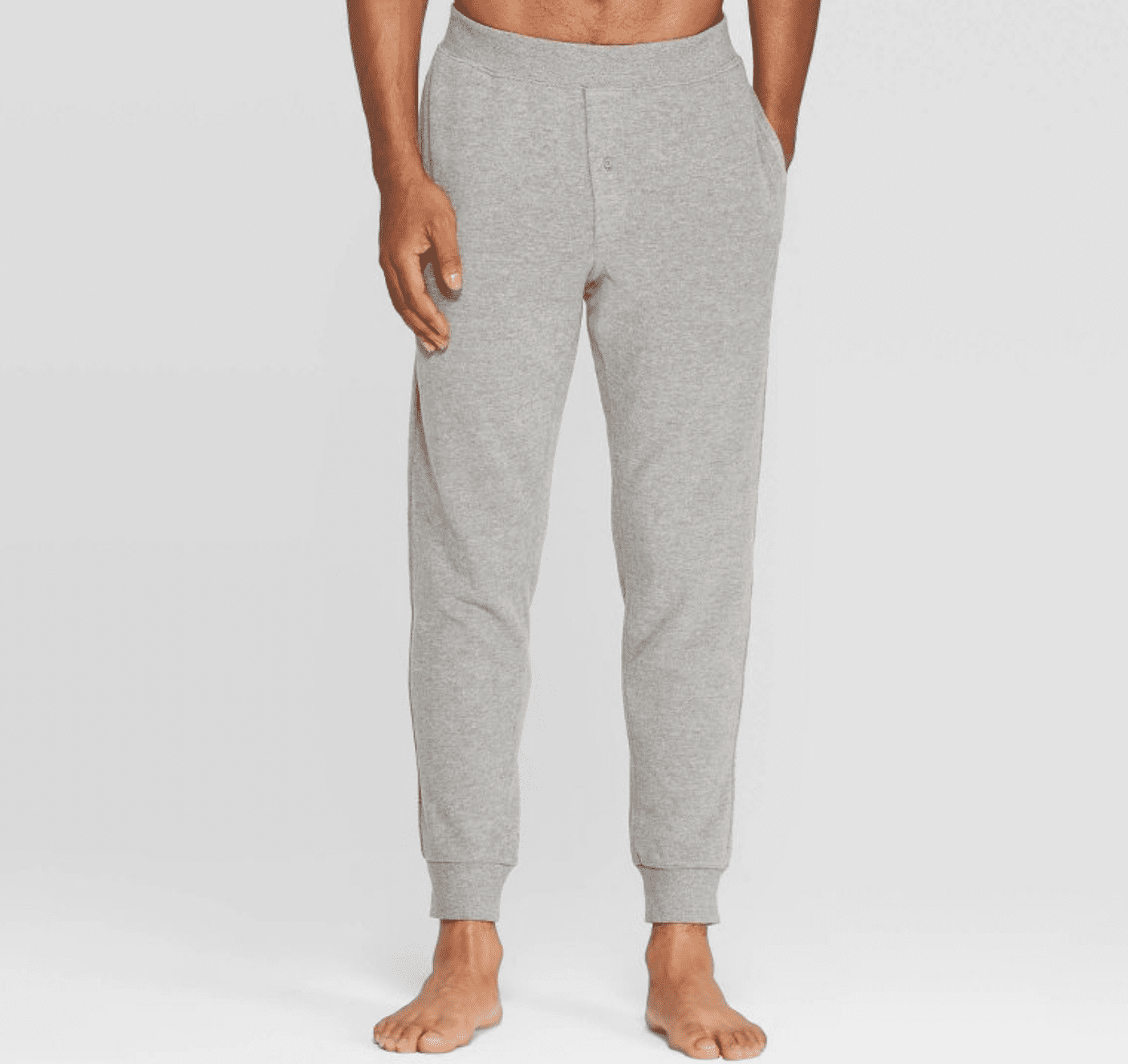 Goodfellow & Co Mens Thundering Gray Knit Size XXL Jogger Pajama Pants ...