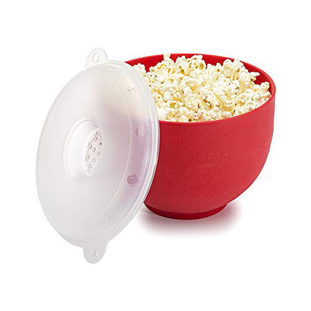 Goodful Silicone Popcorn Popper, Collapsible Hot Air Microwavable ...