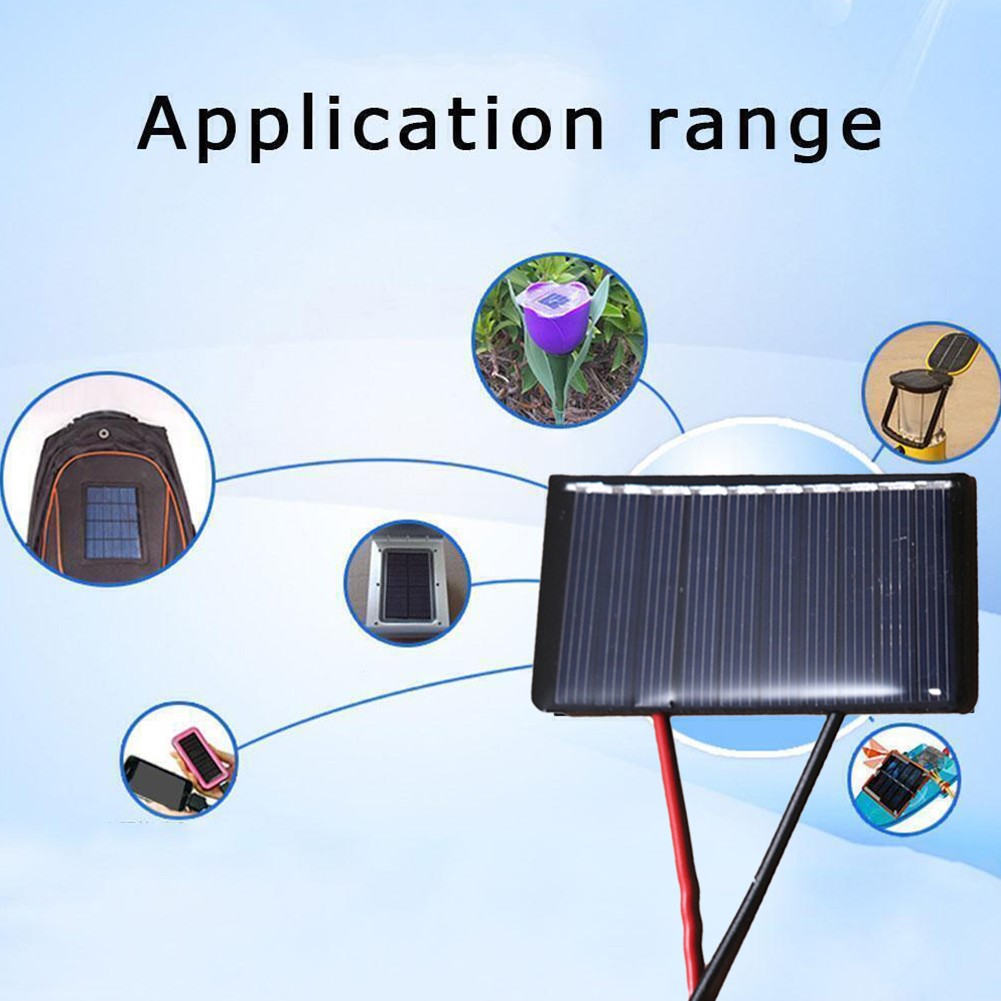 Goodhd 0.3W Solar Cells Diy Solar Charger Small Solar Panel Module 5V ...