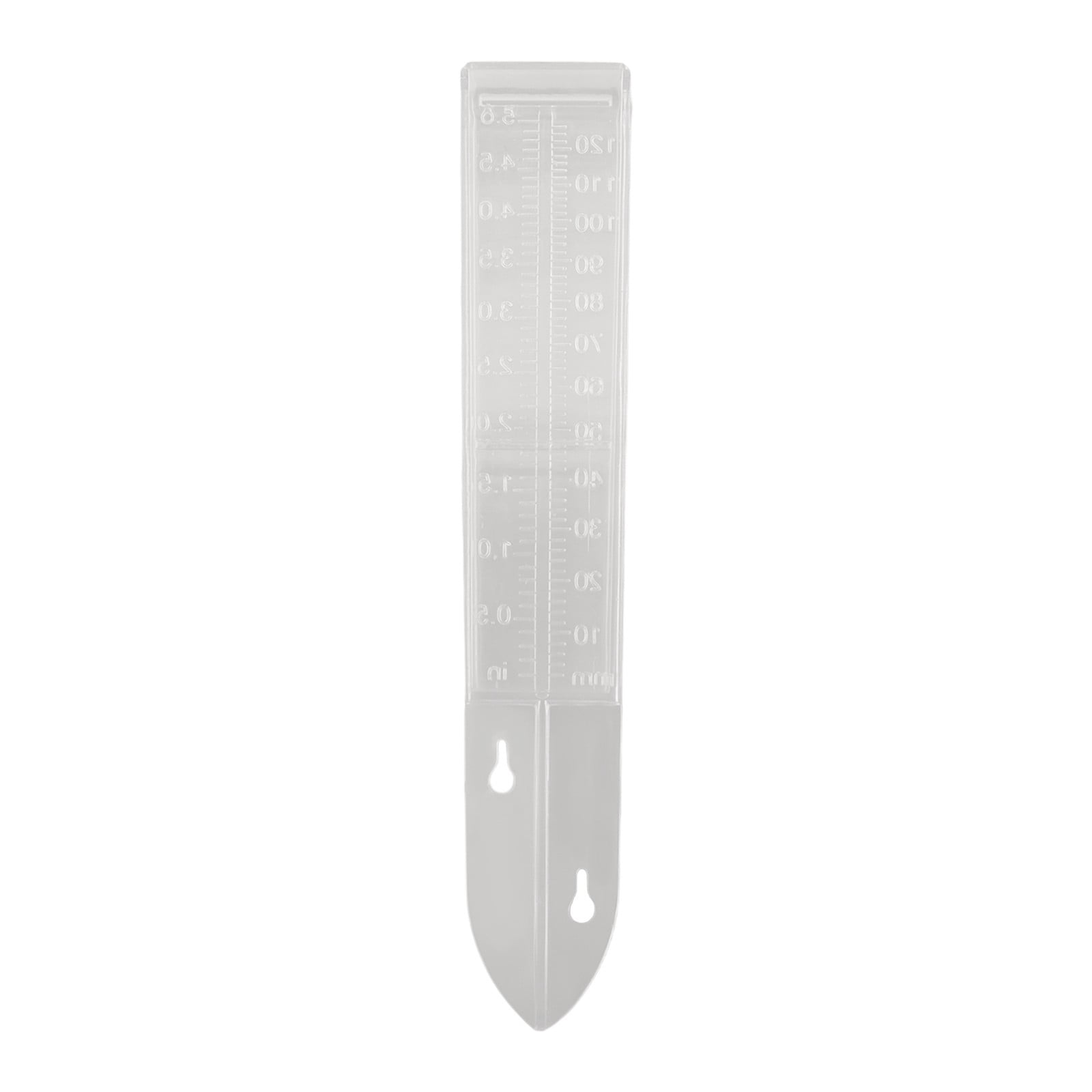 Goodhd 1/2Pcs Plastic Garden Lawn Rain Gauge Rain Meter Measuring ...