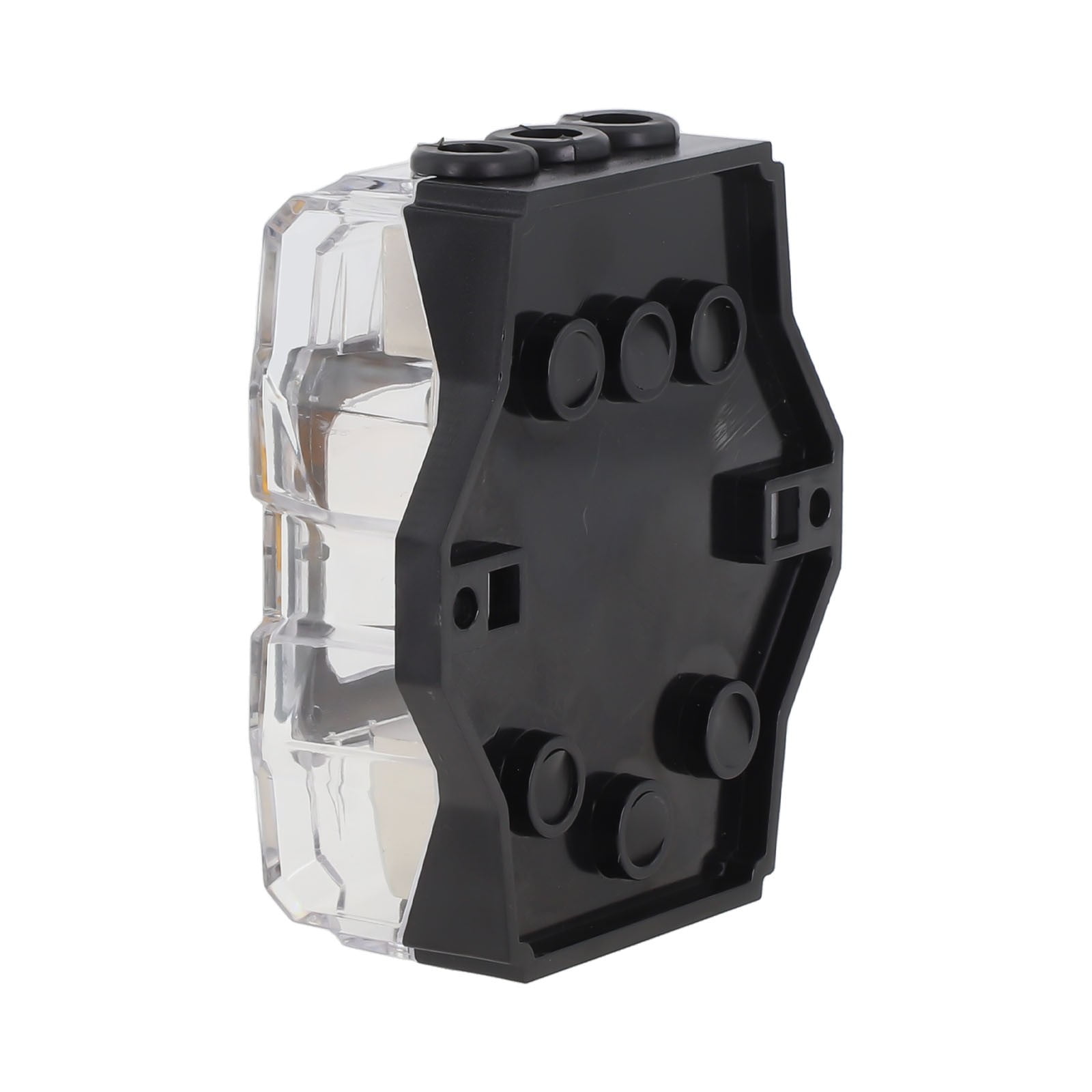 Goodhd 1- 4Way Fused Distribution Block, 3 X 0/2/4 Gauge In / 3 X 4/8 ...