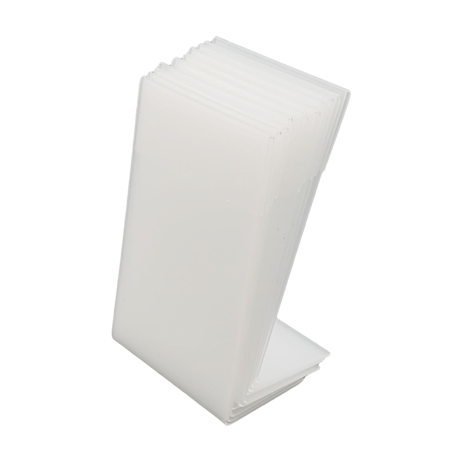 Goodhd 10/20Pcs For A6 Transparent Acrylic Display Stand Desk Display ...