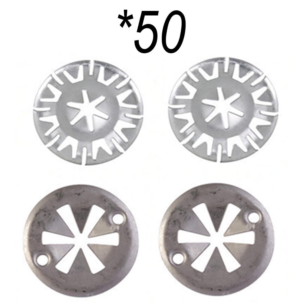 Goodhd 100Pcs 2 Style Car Undertray Exhaust Heat Shield Metal Spring ...