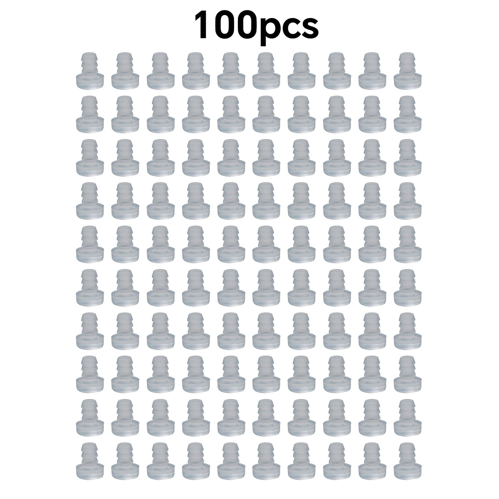 Goodhd 100Pcs Stem Bumper Glides, Glass Top Table Bumpers With Stem For ...