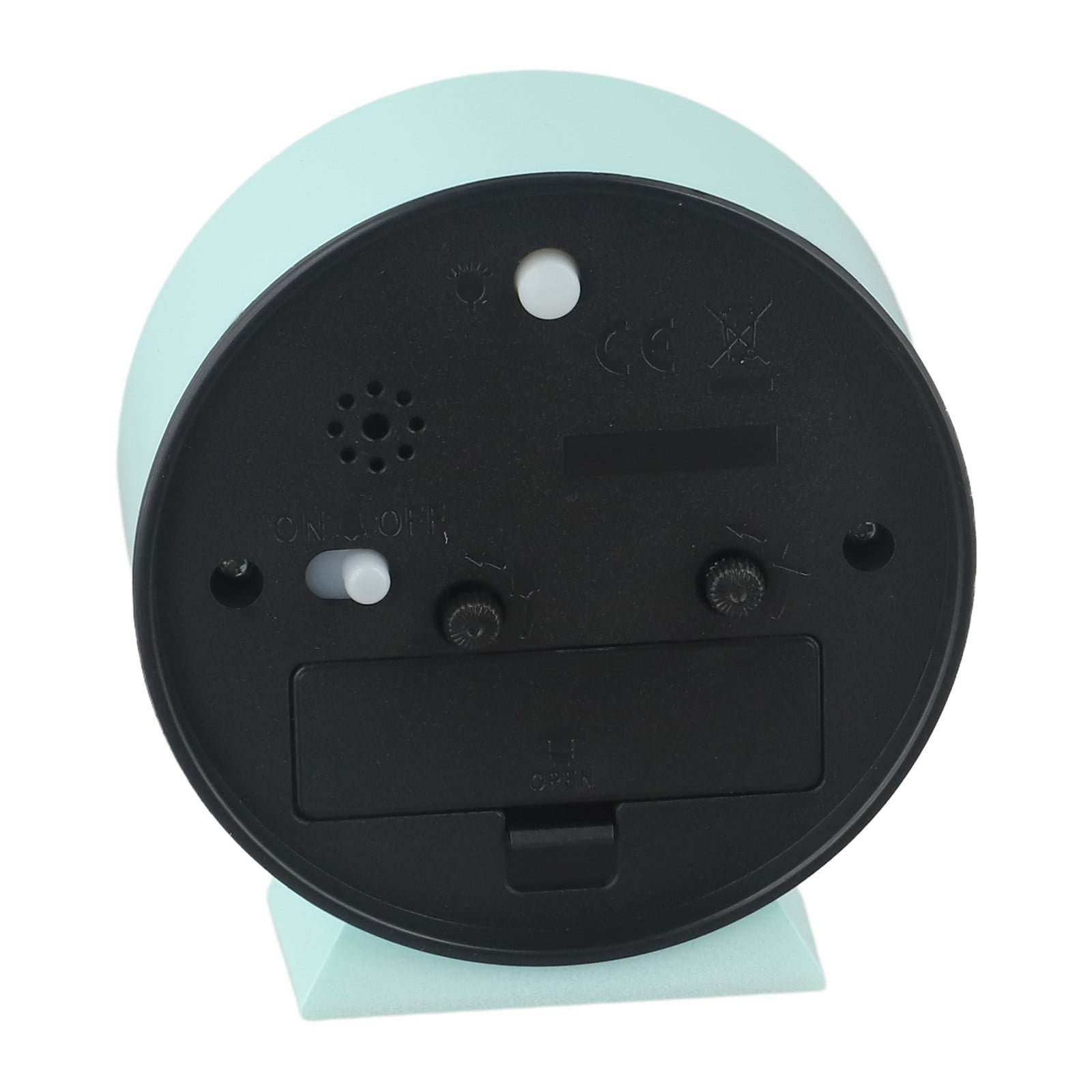 Goodhd 10Cm Metal Luminous Alarm Clock Silent Desk Clock 24-Hour Round ...