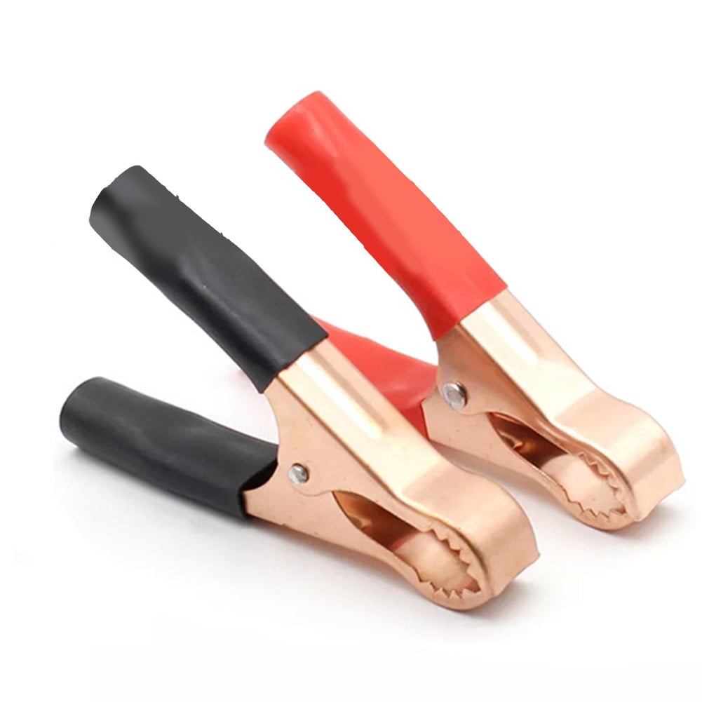 Goodhd 10Pcs 50A Car For Alligator Clips Battery Clamps/Crocodile Clip ...