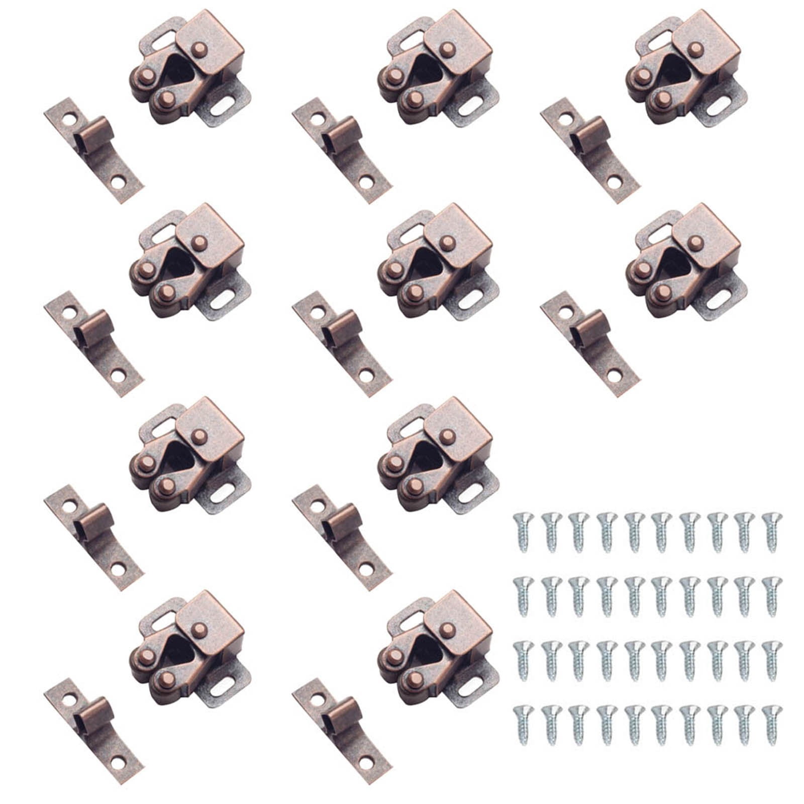Goodhd 10Pcs Door Stop Closer Stoppers Damper Buffer Magnet Cabinet ...