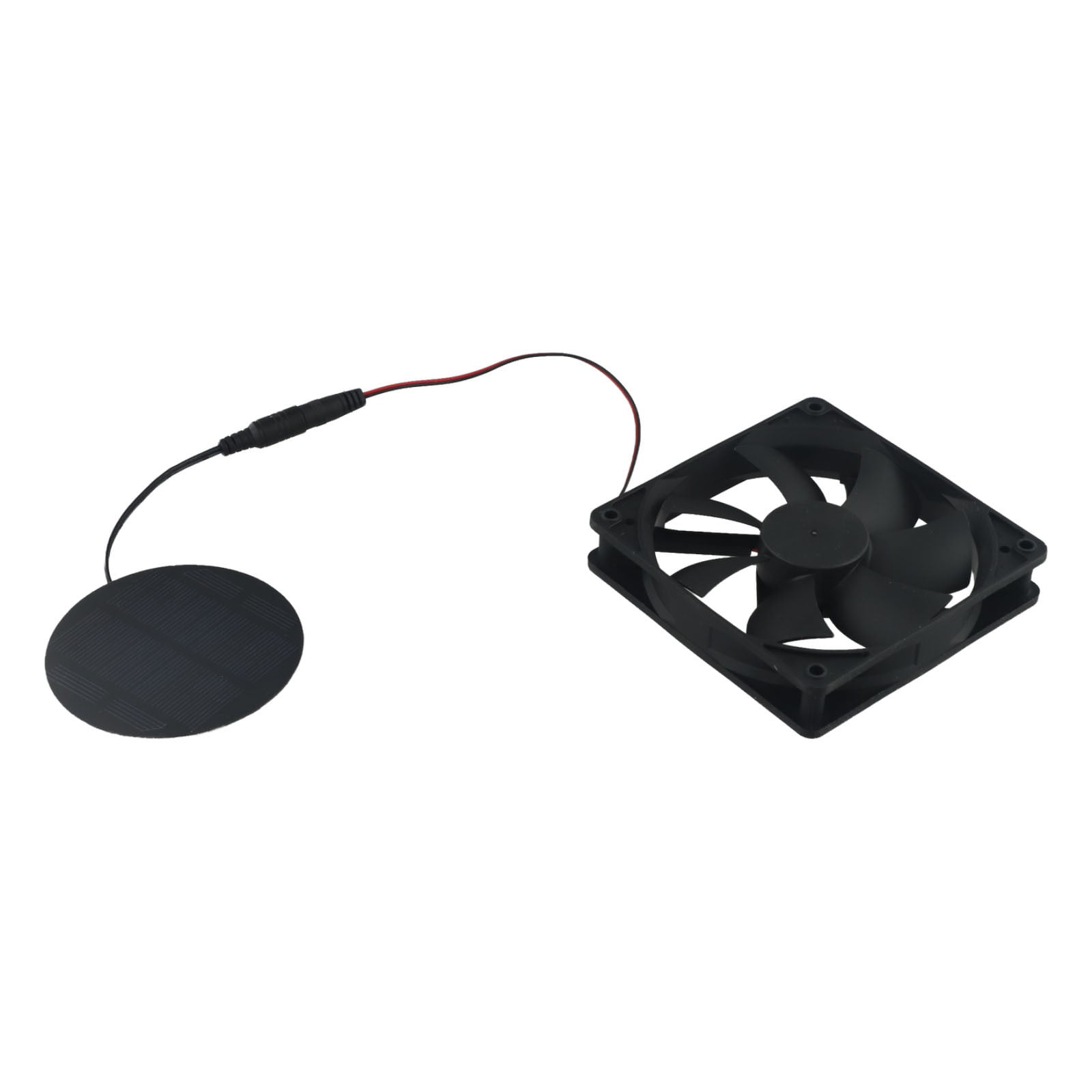 Goodhd 10W Ventilation Fan Solar Powered Panelfan Lightweight Outdoor ...