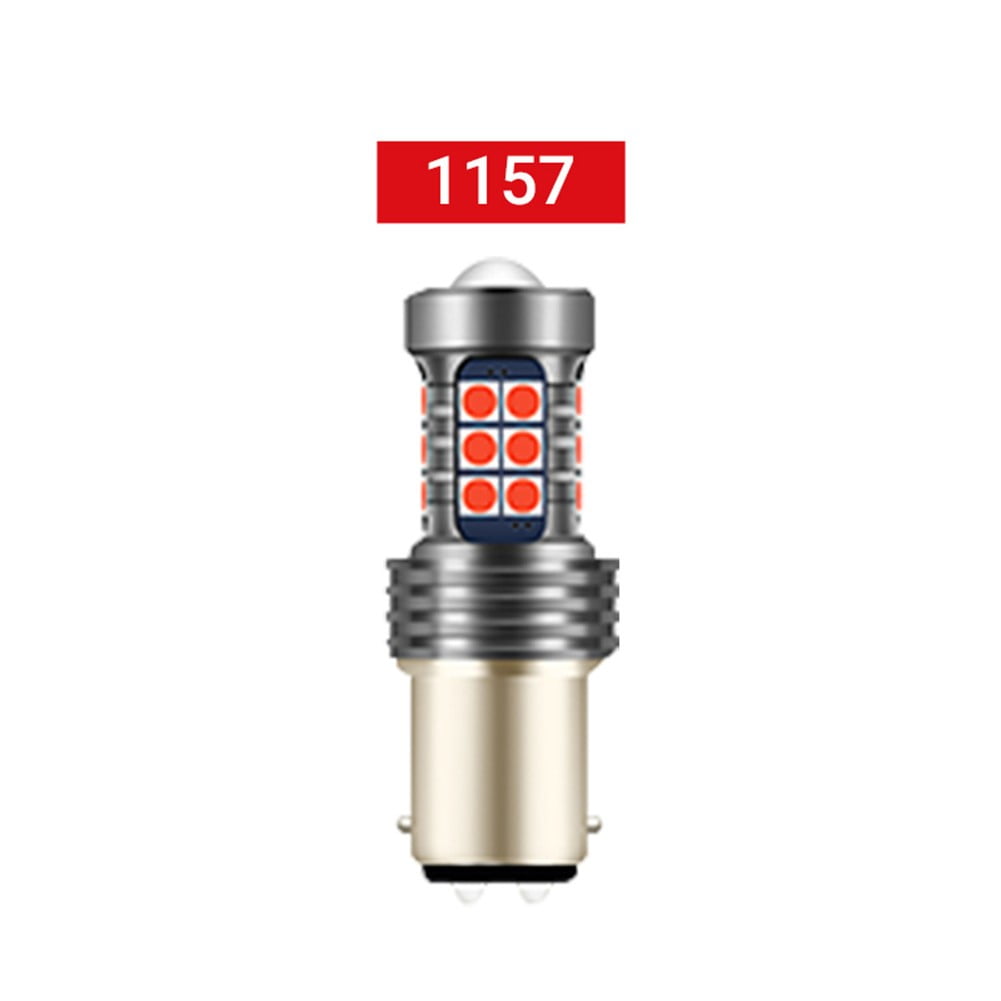Goodhd 1157/T20/1156 Led Strobe 5 Times Stop Bulbs Tail Blinking Light ...
