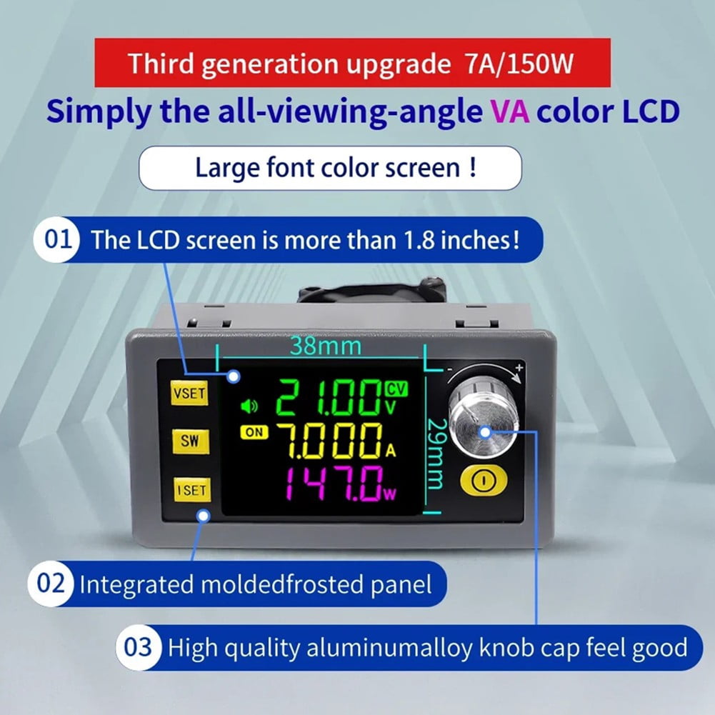 Goodhd 150W Step-Down Boost Converter Regulated Power Supply Solar ...