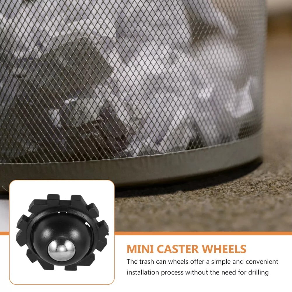 Goodhd 16X Diy Steel Moving Furniture Mini Caster Cabinet Wheels 360 ...