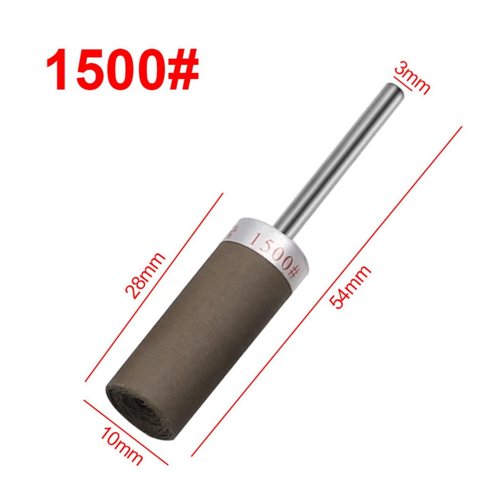 Goodhd 180- Grit Wet Dry Sandpaper Sanding Bar Rod Abrasive For Rotary ...