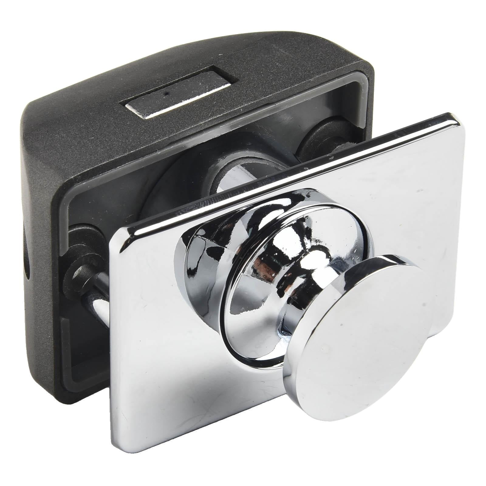 Goodhd 1X Square Push Button Catch Lock Cupboard Cabinet Caravan Latch ...