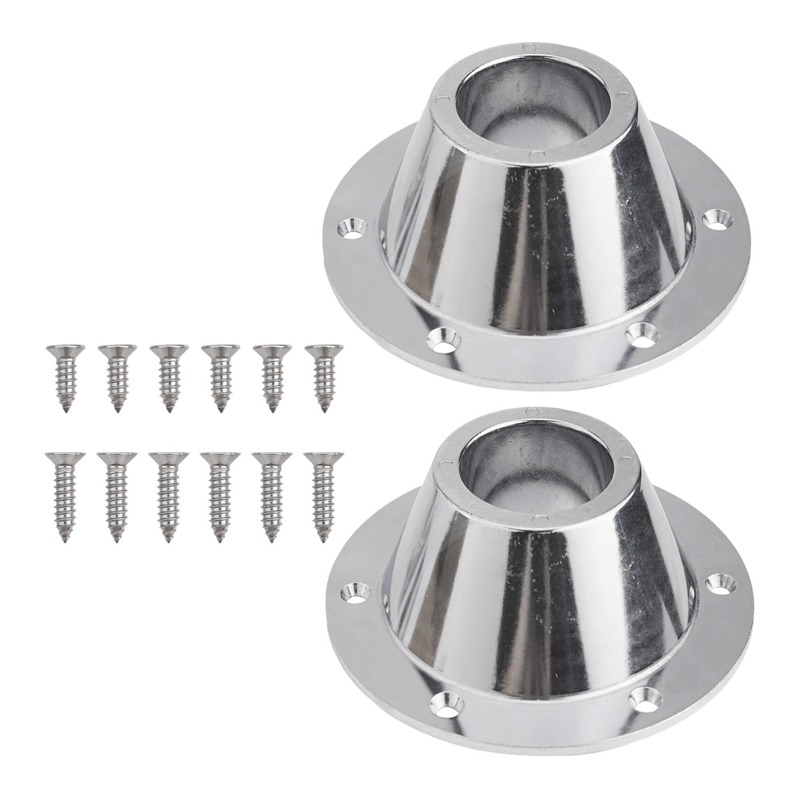 Goodhd 2 Pcs Aluminum Rv Table Base Mount Rv Dinette Table And Floor ...