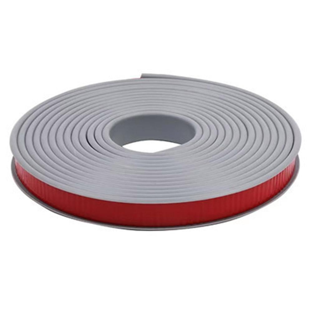 Goodhd 25Mm U-Shaped Wood Wrap Edge Strip Tpe Cabinet Furniture Soft ...