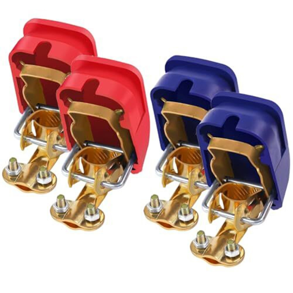 Goodhd 2Pair Quick Release Battery Terminals 12V Clamps For Car Auto ...